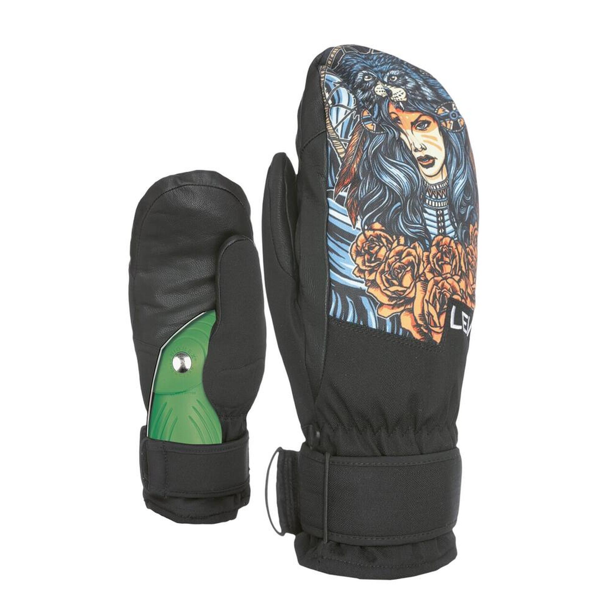 LEVEL Dámské lyžařské rukavice Level Space Mitt Ninja cena, slevy ...