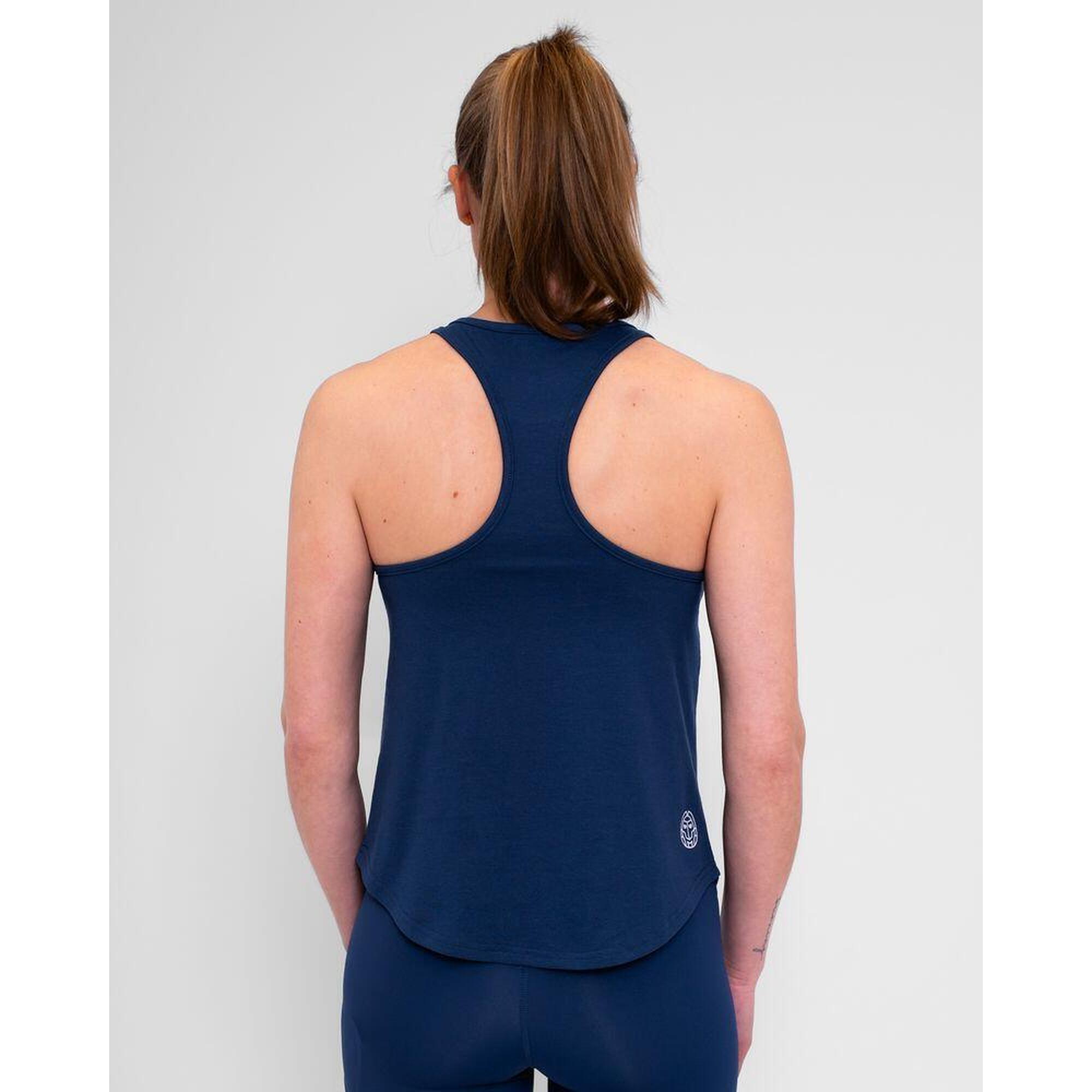 Camiseta Bidi Badu Twiggy Chill Azul Oscuro Mix Mujer - - S BIDI BADU ...