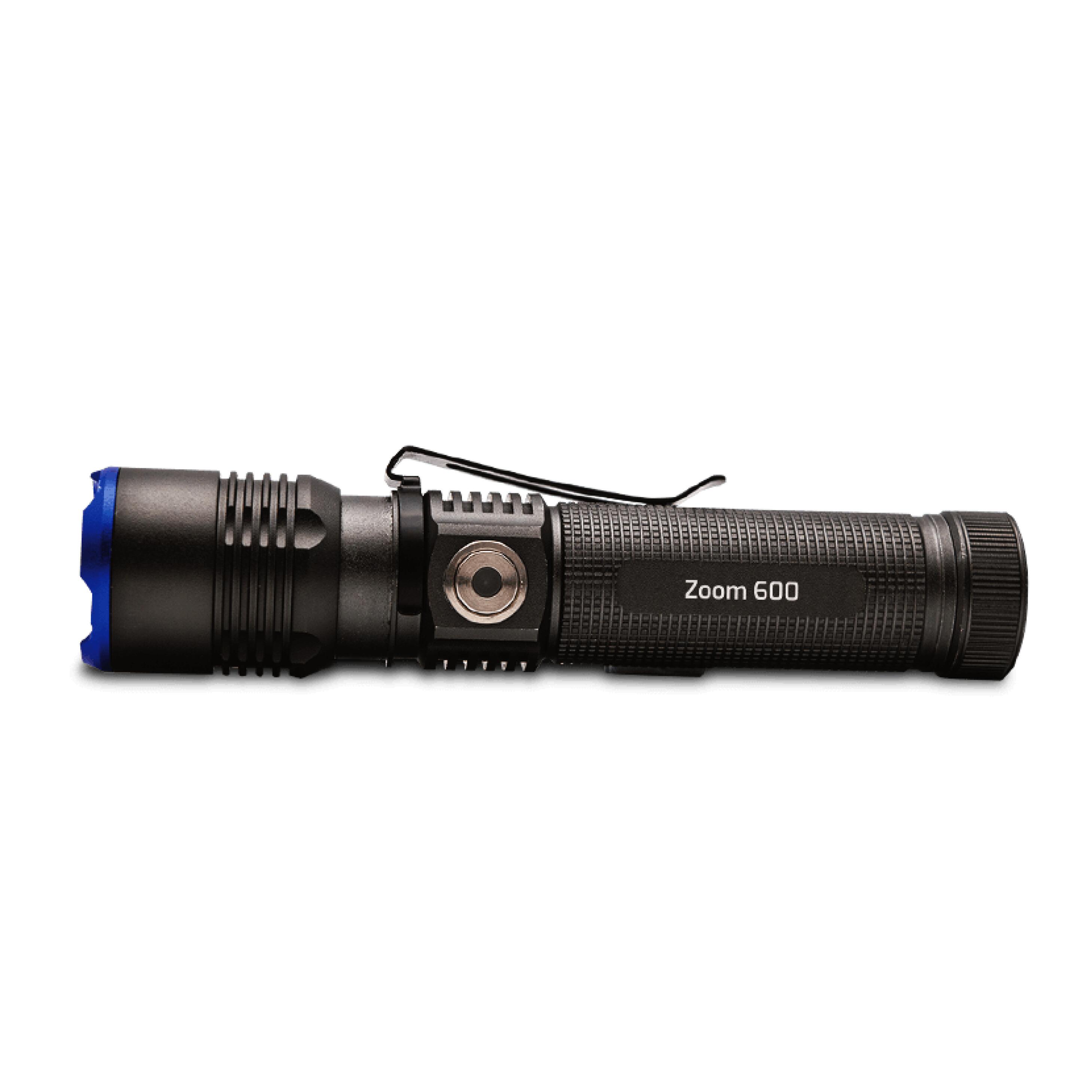 Zoom 600R Heavy Duty, Rechargeable, Adjustable Spot-to-Flood Beam LED ...
