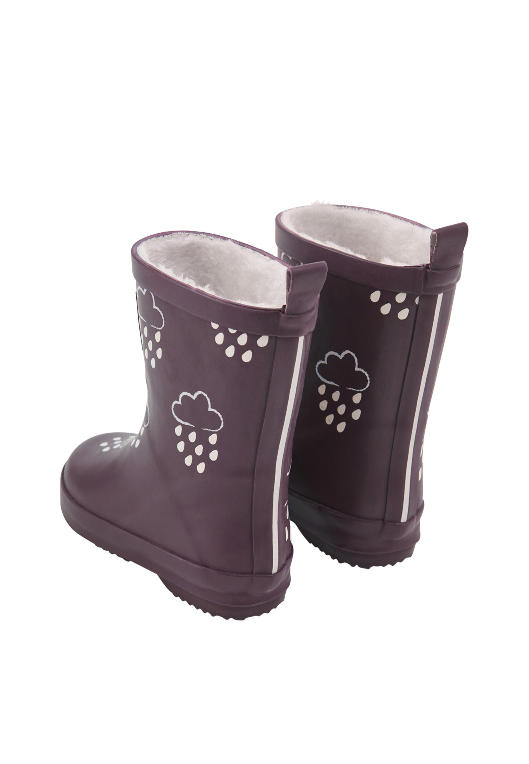 Little Kids Purple Colour-Changing Kids Wellies GRASS AND AIR | Decathlon