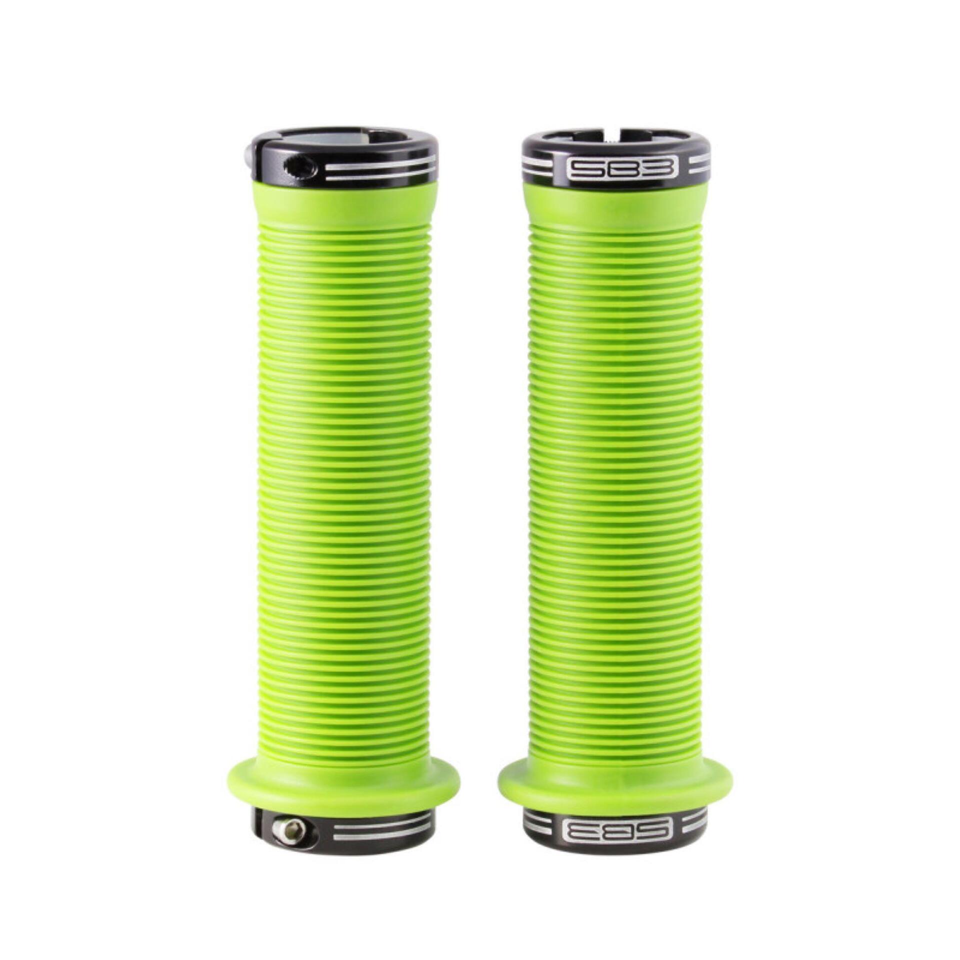 Grips CHULA LOCK ON Vert/Noir 130mm | Decathlon