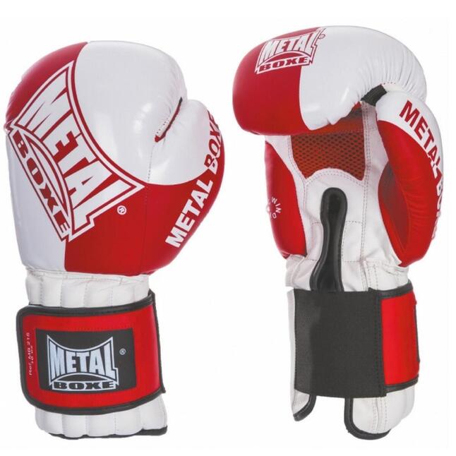 Metal Boxe Gant Entr Bf Velcro Rouge 10 oz METAL BOXE | Decathlon