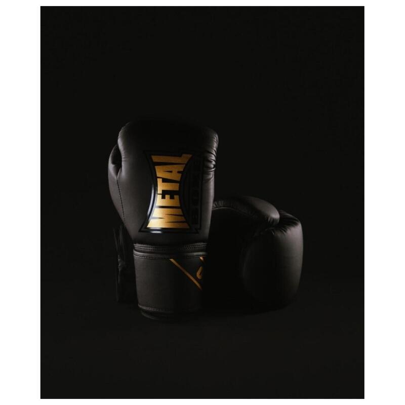 Metal Boxe Gants D'Entrainement Starter Noir/Gris 14 oz METAL BOXE ...