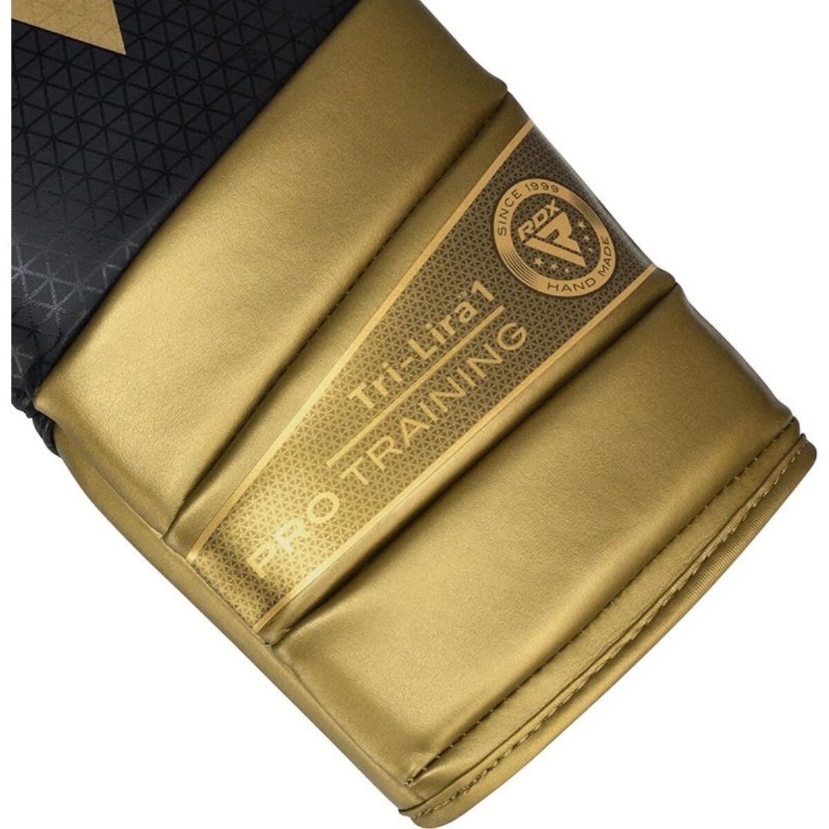 Boxing Gloves Mark Pro Training Tri Lira 1 Golden-16OZ RDX SPORTS ...