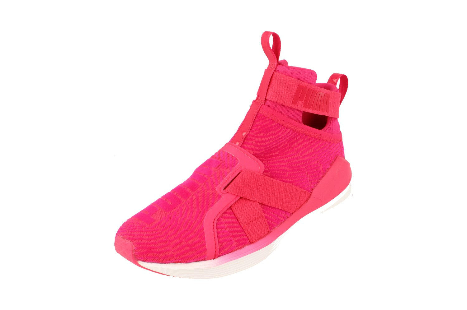 Fierce Strap Flocking Womens Hi Top Trainers 189767 03 PUMA Decathlon