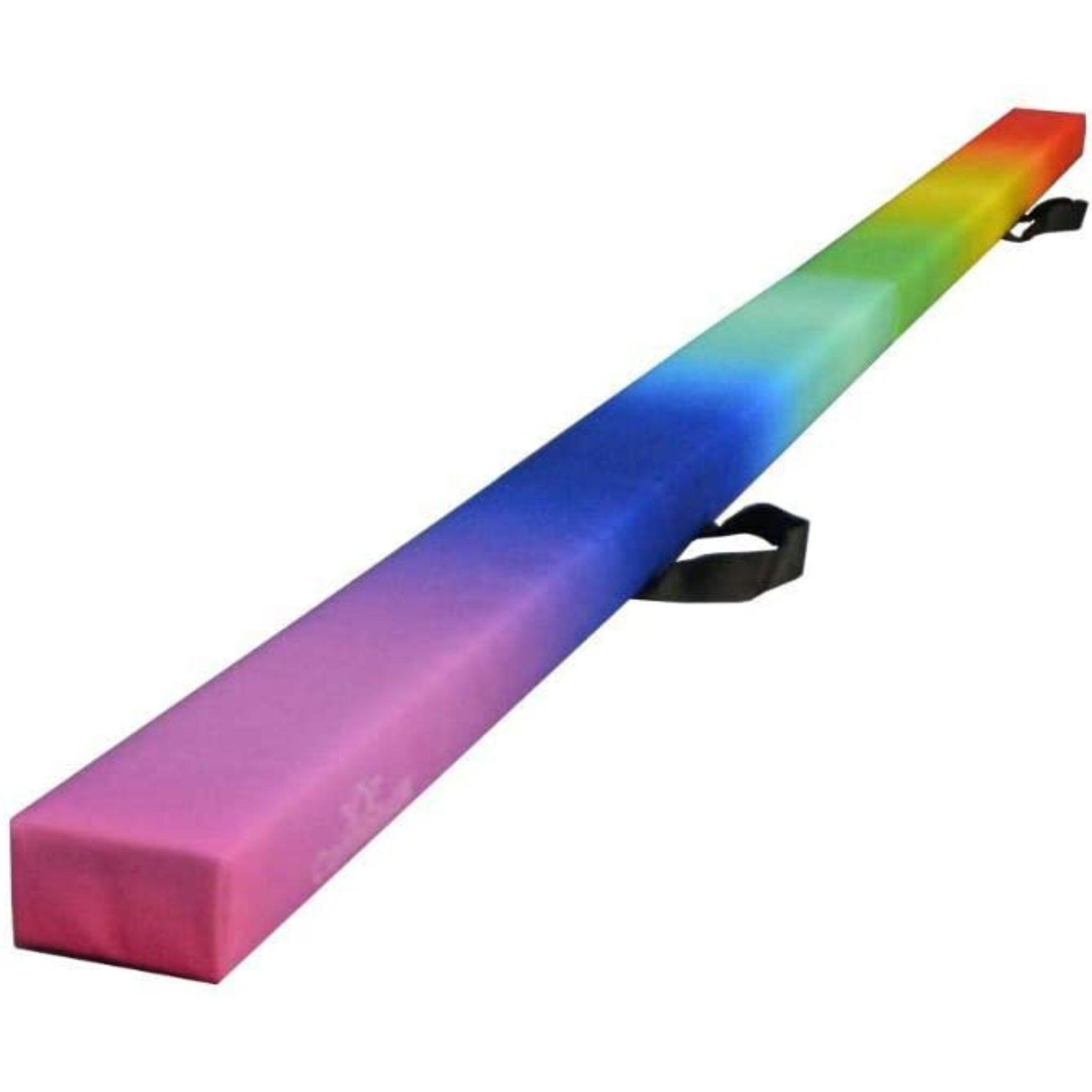 Cannons UK 8ft/244cm Folding Gymnastics Beams with Handles Rainbow ...