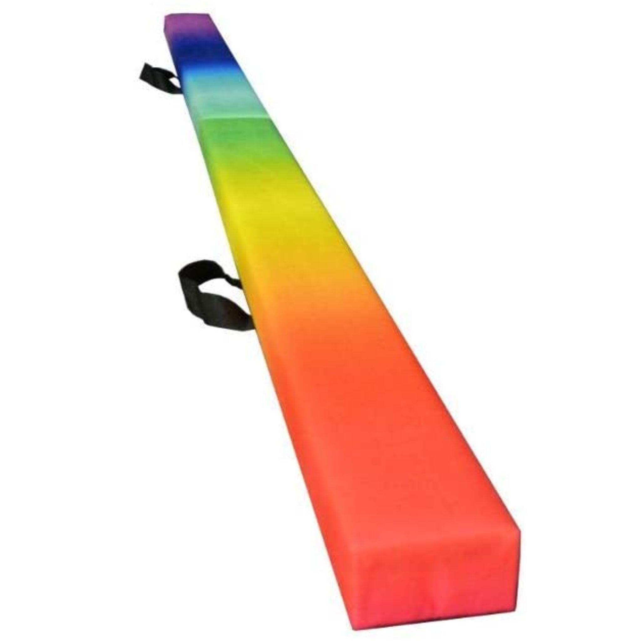 Cannons UK 8ft/244cm Folding Gymnastics Beams with Handles Rainbow ...