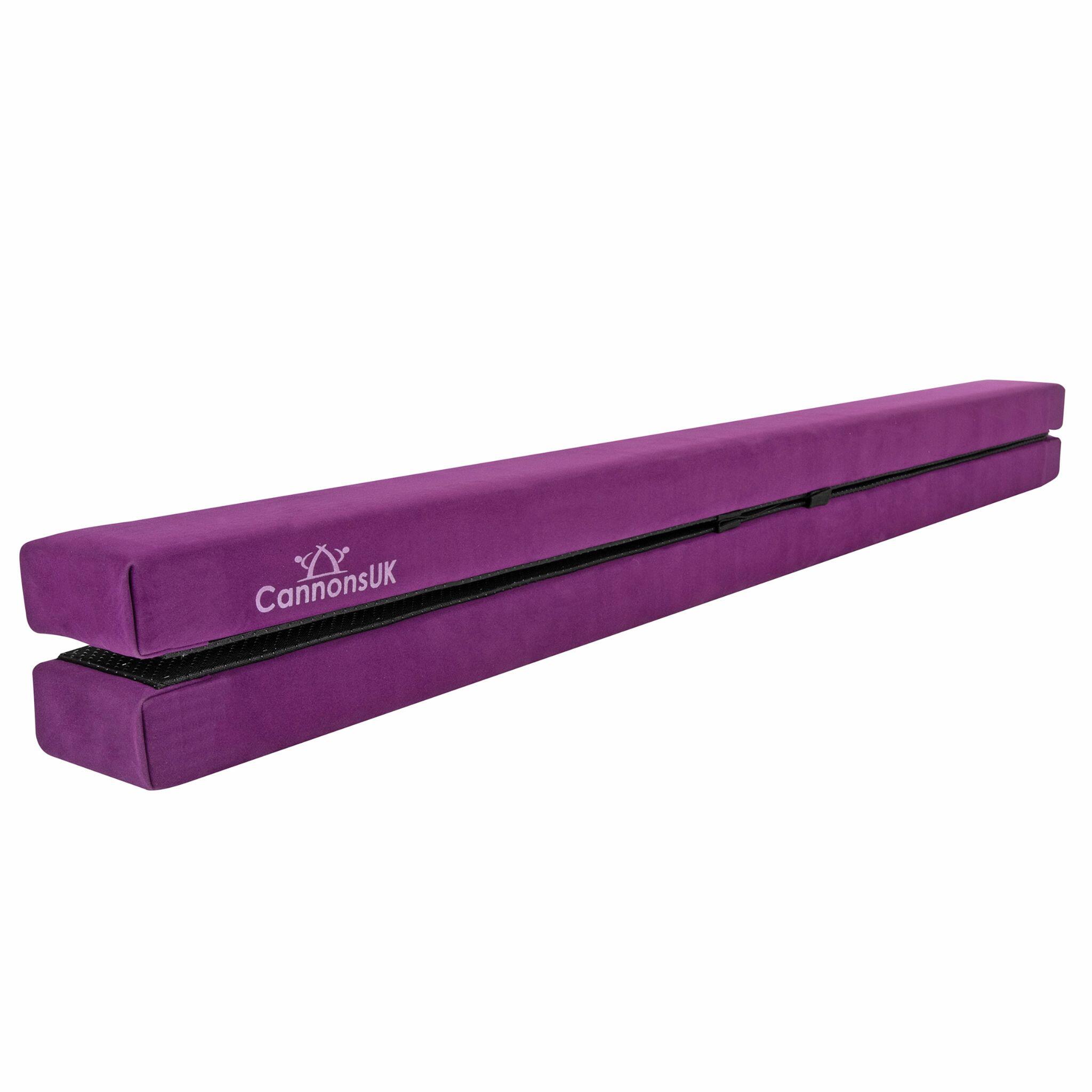 Cannons UK 8ft/244cm Folding Gymnastics Beams with Handles Purple ...
