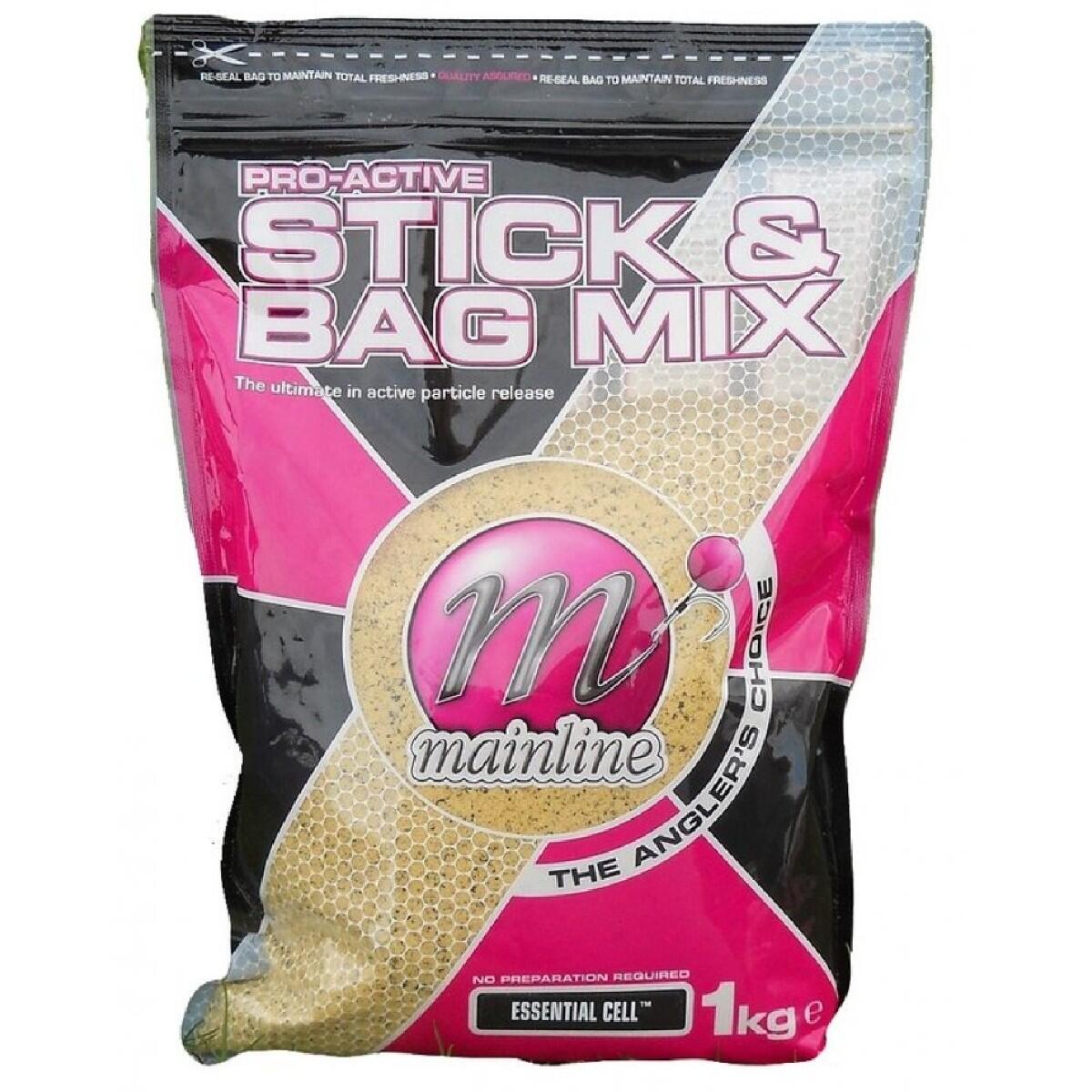 Mainline Pro-Active Bag & Stick Mix 1kg Essential Cell | Decathlon