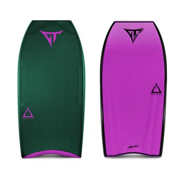 GT BOARDS Bodyboard GT Boards Volcano PP Mallard groen/violette jade 41 ...