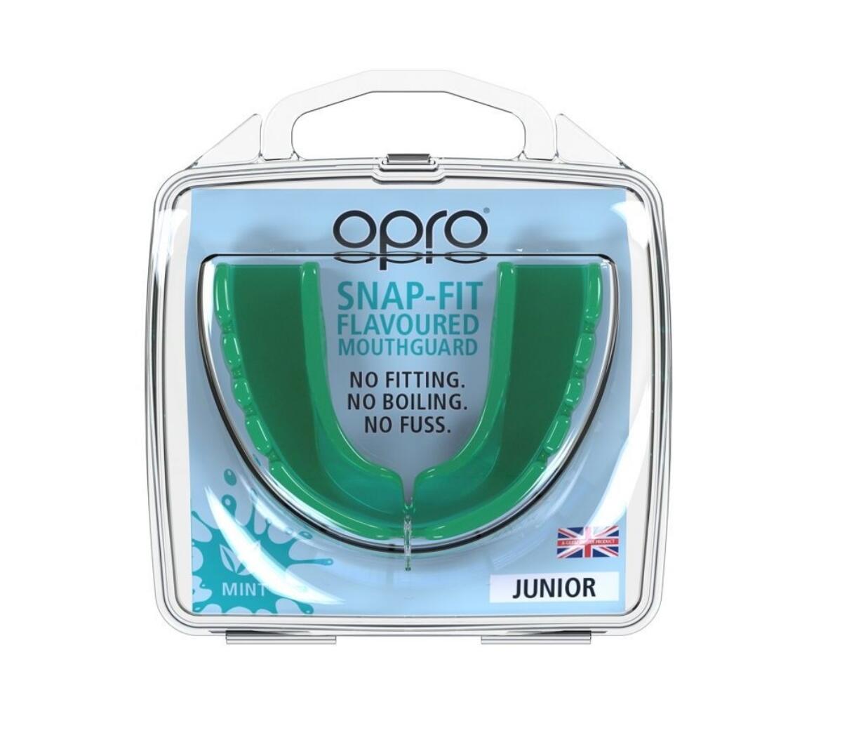 OPRO Snap-Fit Junior Mouthguard blue, EVA, ready to use OPRO | Decathlon