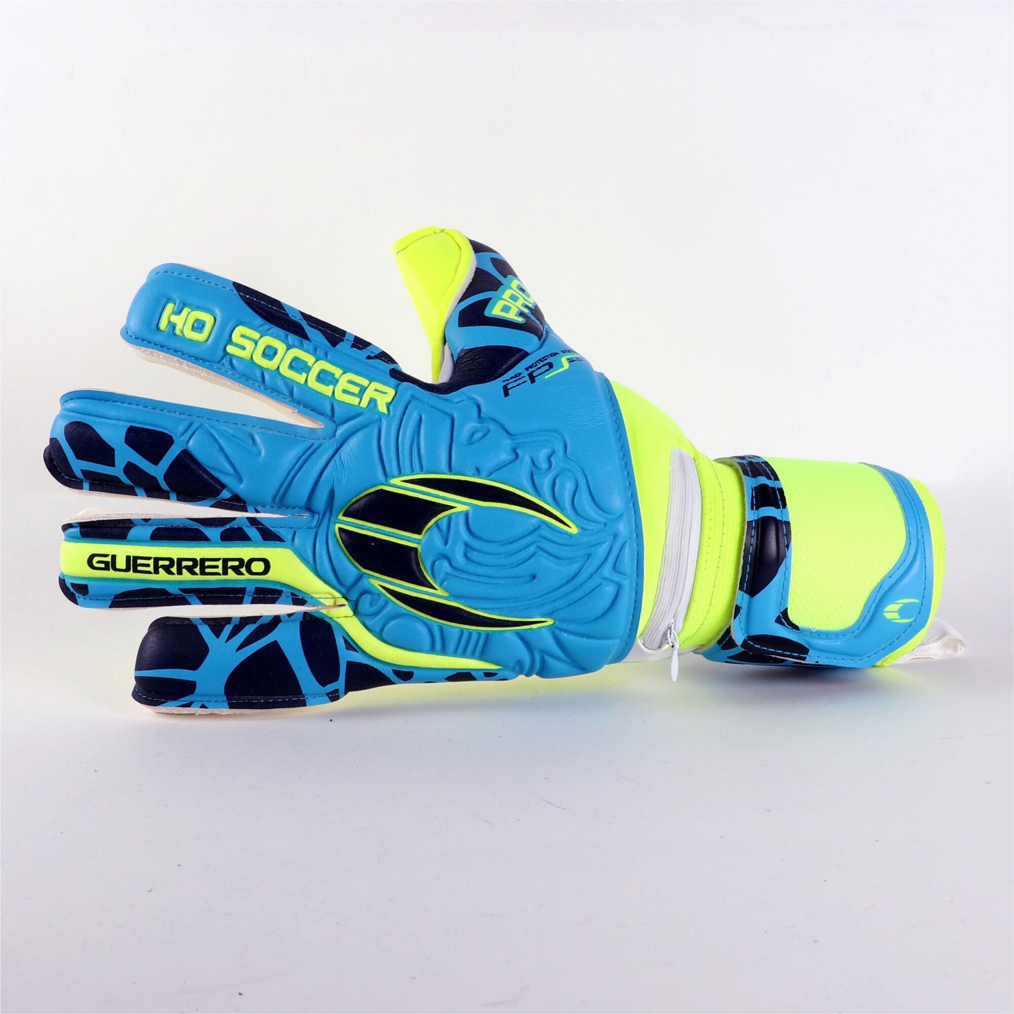 Keepershandschoenen Guerrero Protek NG Axial Lime HO SOCCER | Decathlon