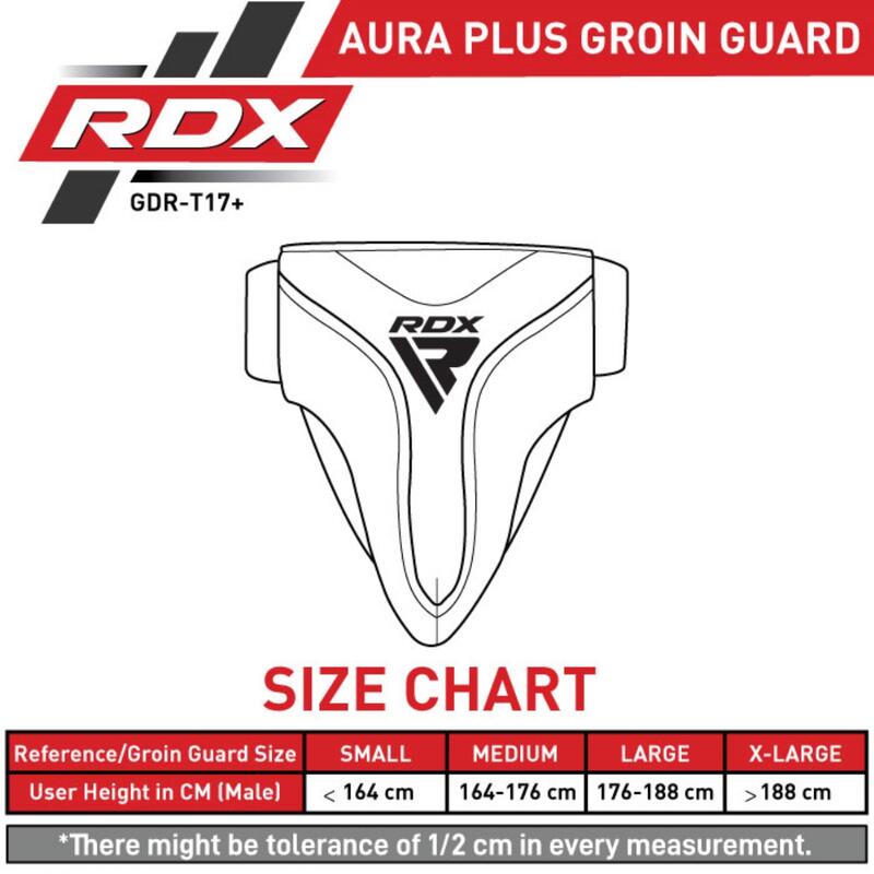 RDX SPORTS - Protectie inghinale RDX Aura Plus T-17, Negru/Auriu, L ...