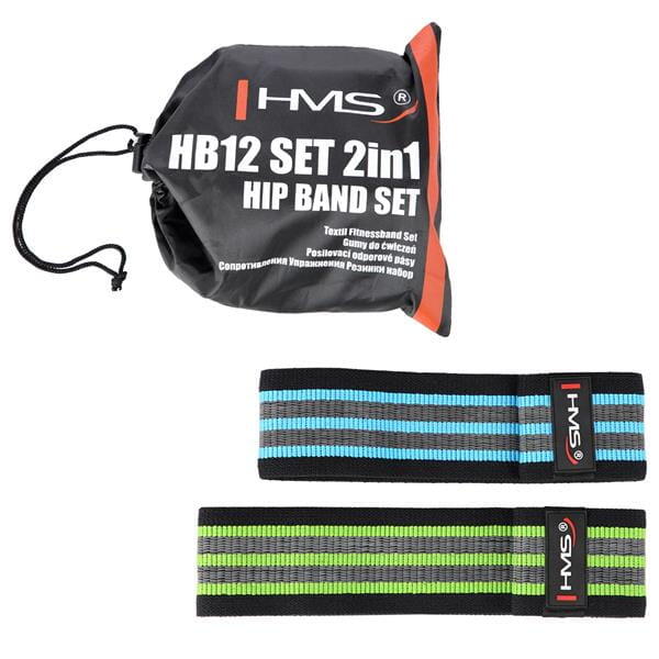 HMS - Benzi de exerciții HMS HB12 SET 2in1 | Decathlon