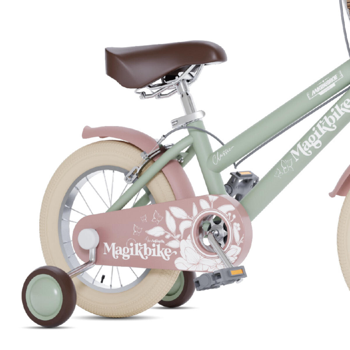 Kinderfiets 12 inch 3 jaar Magikbike Antonella DINO BIKES | Decathlon
