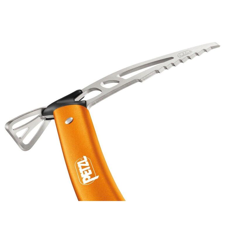 Piolet Petzl RIDE 45 cm ultraléger 240 g lame acier 3 mm manche alu ...