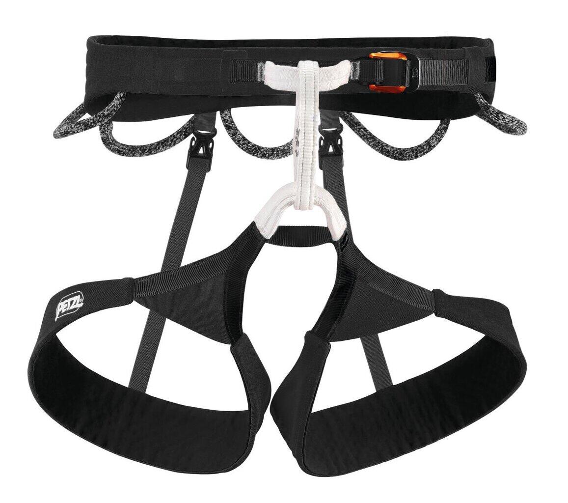 Climbing Harness Petzl Hirundos Orange S Lightweight Slim Profile 4 ...