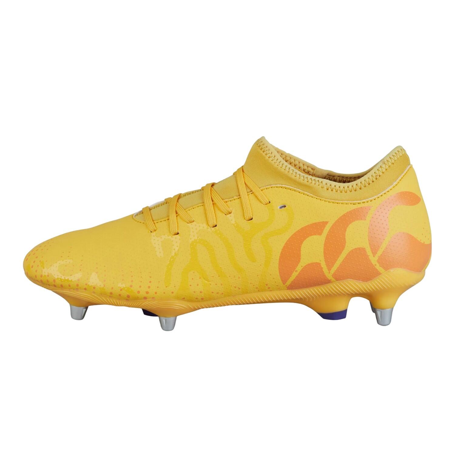 Mens Speed Infinite Team 2025 Soft Ground Rugby Boots (Yellow/Orange ...