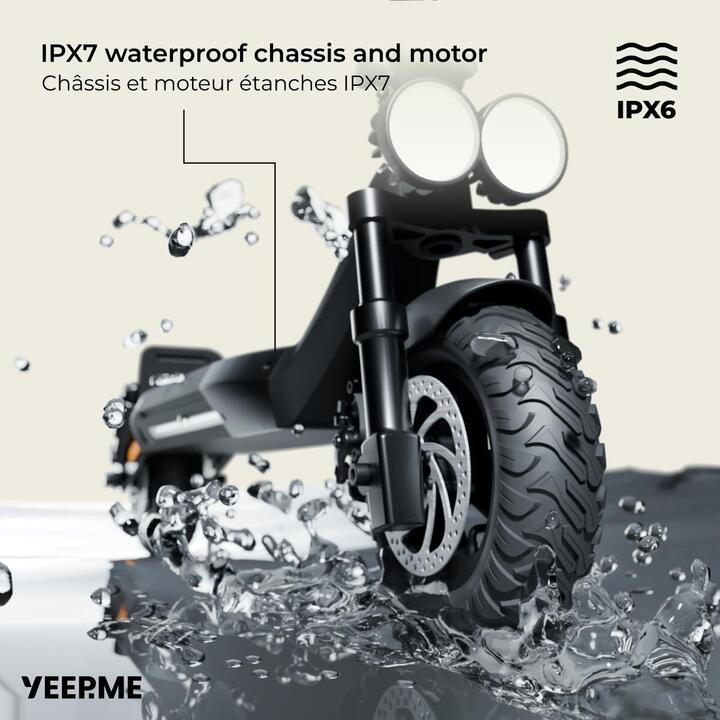 Trottinette électrique YEEP.ME DAKAR 100 SUV 10'' 750W 40km Appli Garantie 5 ans YEEP.ME | Decathlon