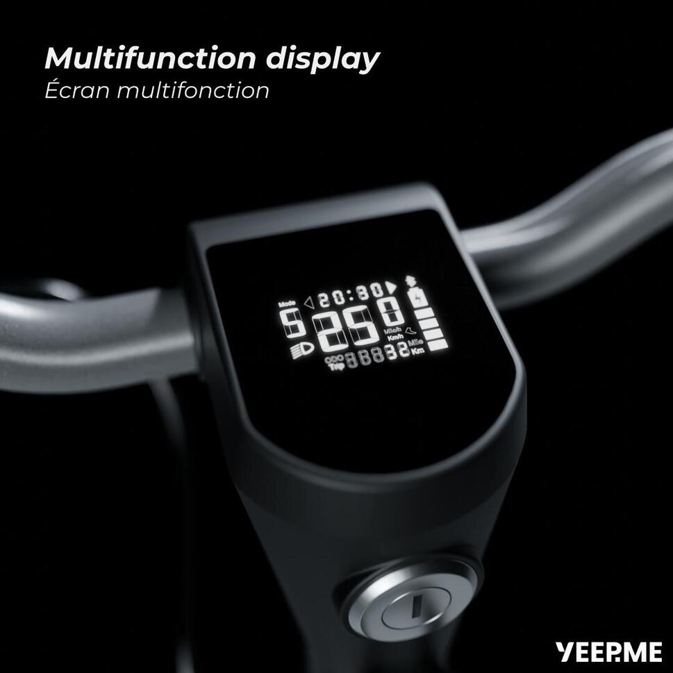 Trottinette électrique YEEP.ME 100a start - 10'' 500W 30km - Garantie 5 ...