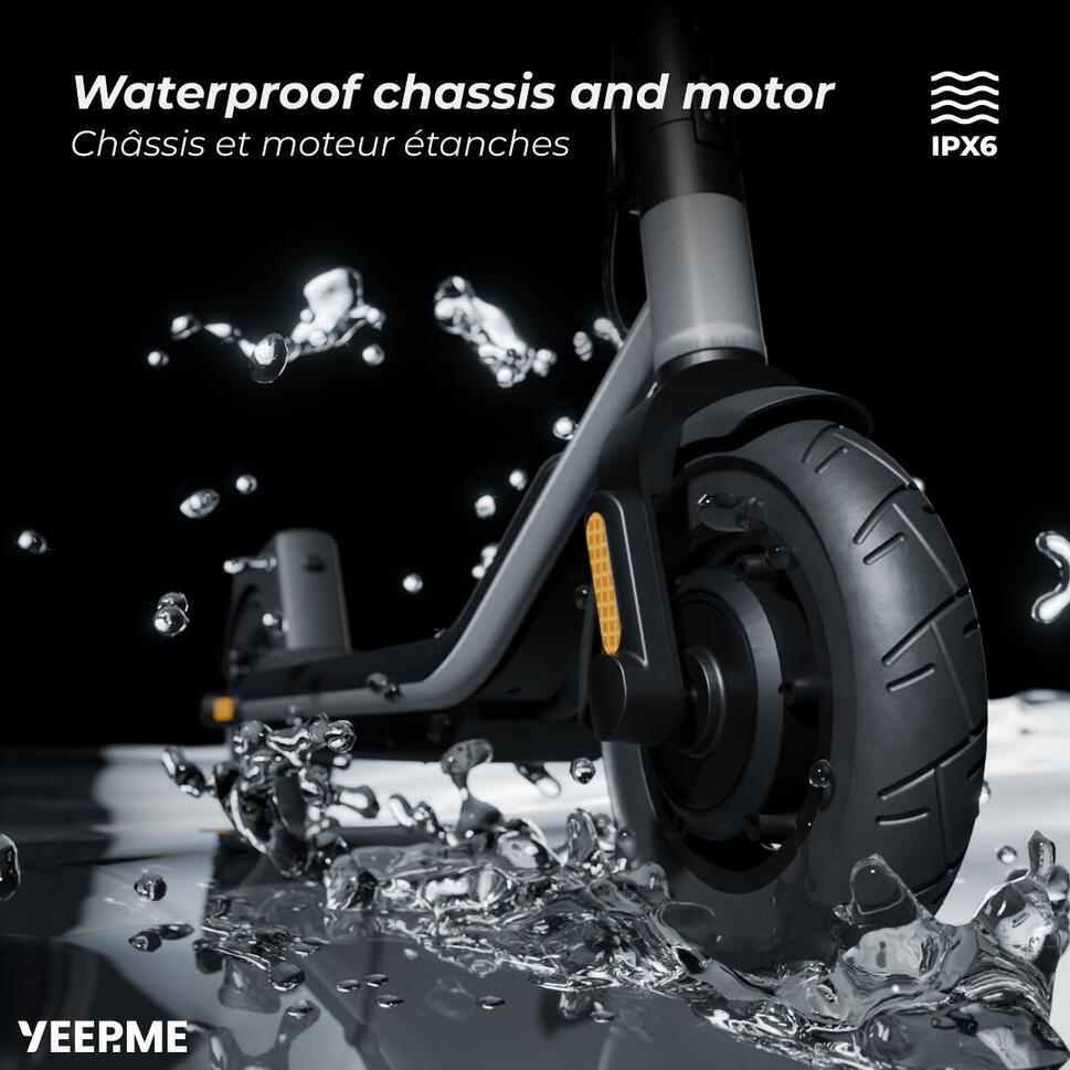 Trottinette électrique YEEP.ME 100a start - 10'' 500W 30km - Garantie 5 ...