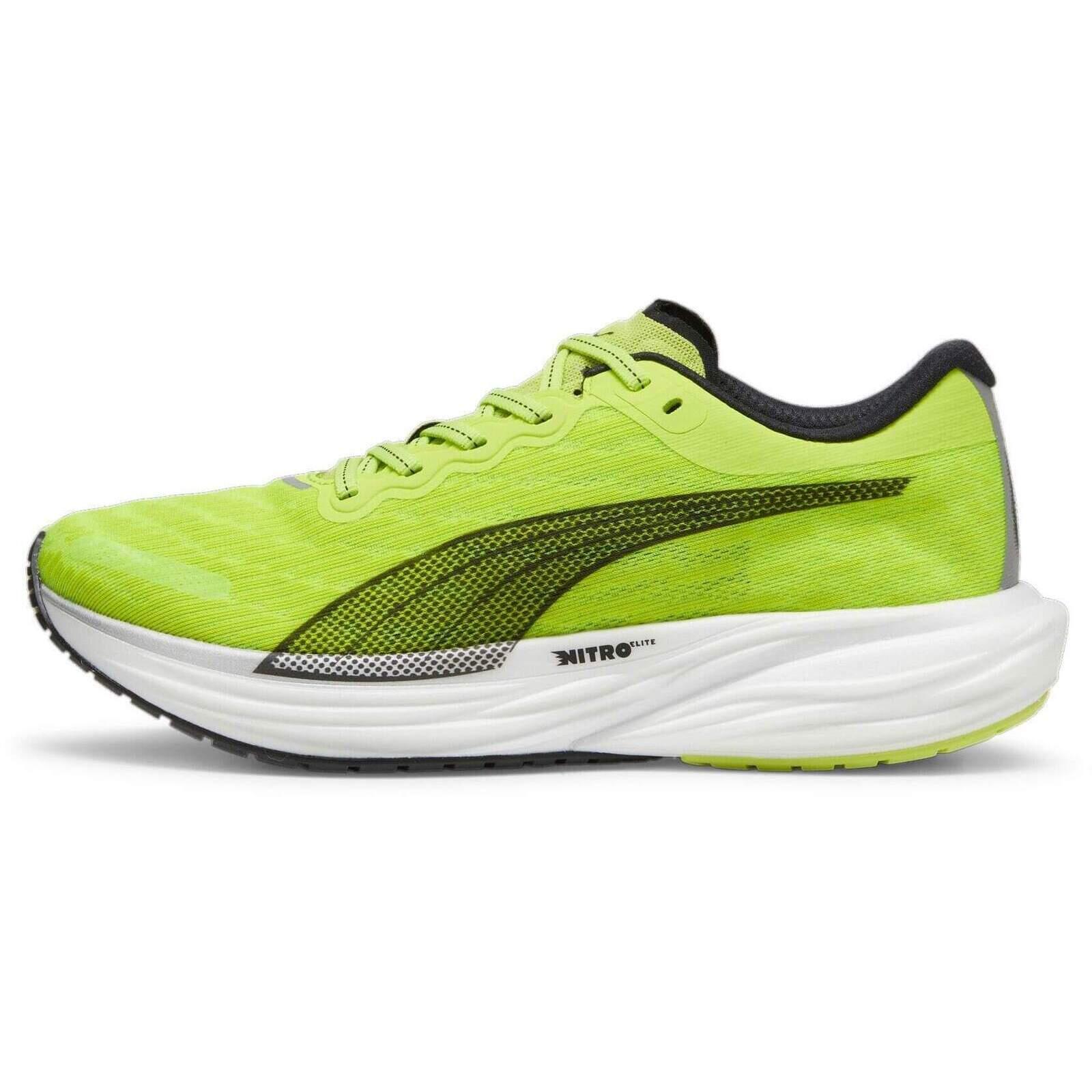 Puma Deviate Nitro 2 Mens Green Running Shoes PUMA | Decathlon