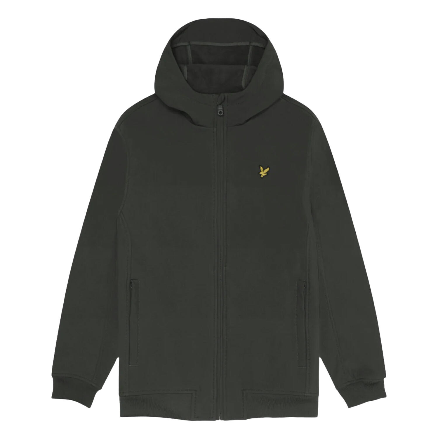 Mens Fleece Soft Shell Jacket (Dark Navy) LYLE AND SCOTT | Decathlon