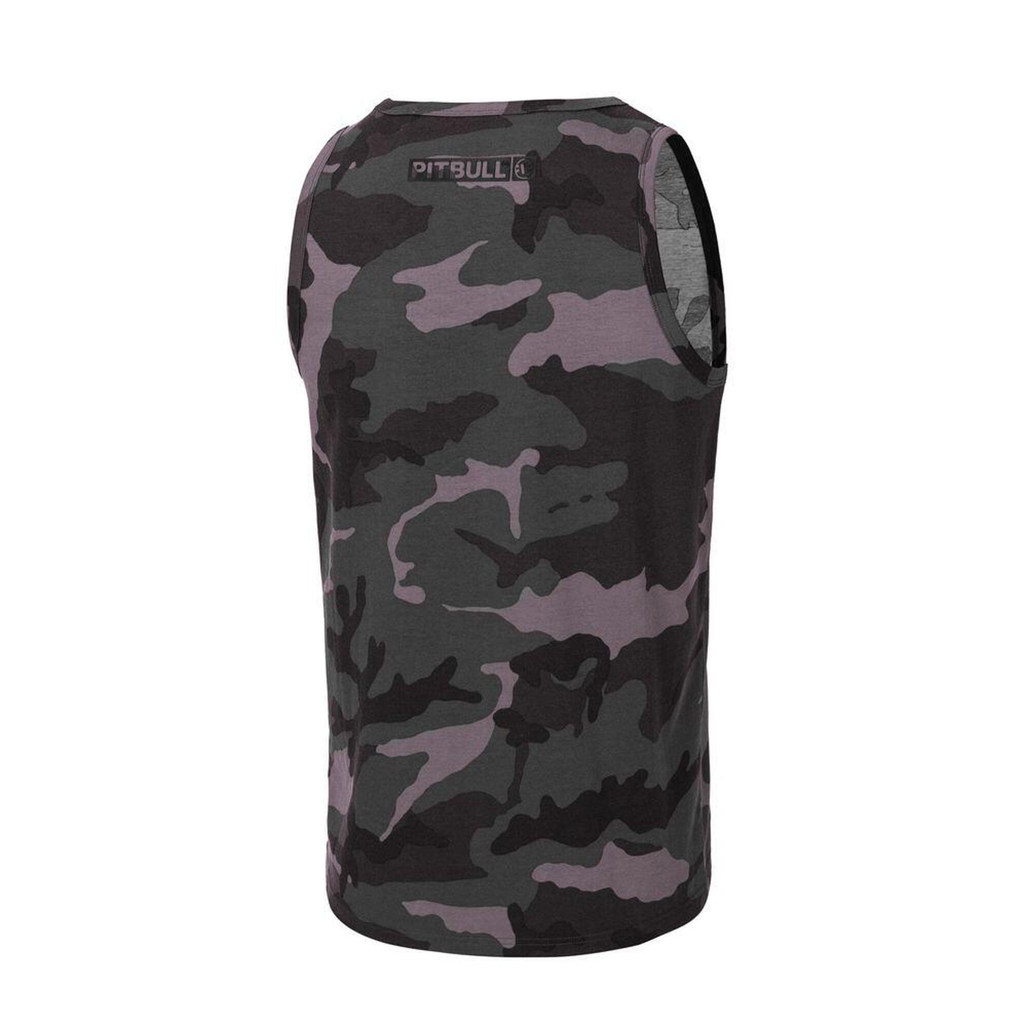 Tank męski Pitbull Top Slim Fit Hilltop PITBULL | Decathlon