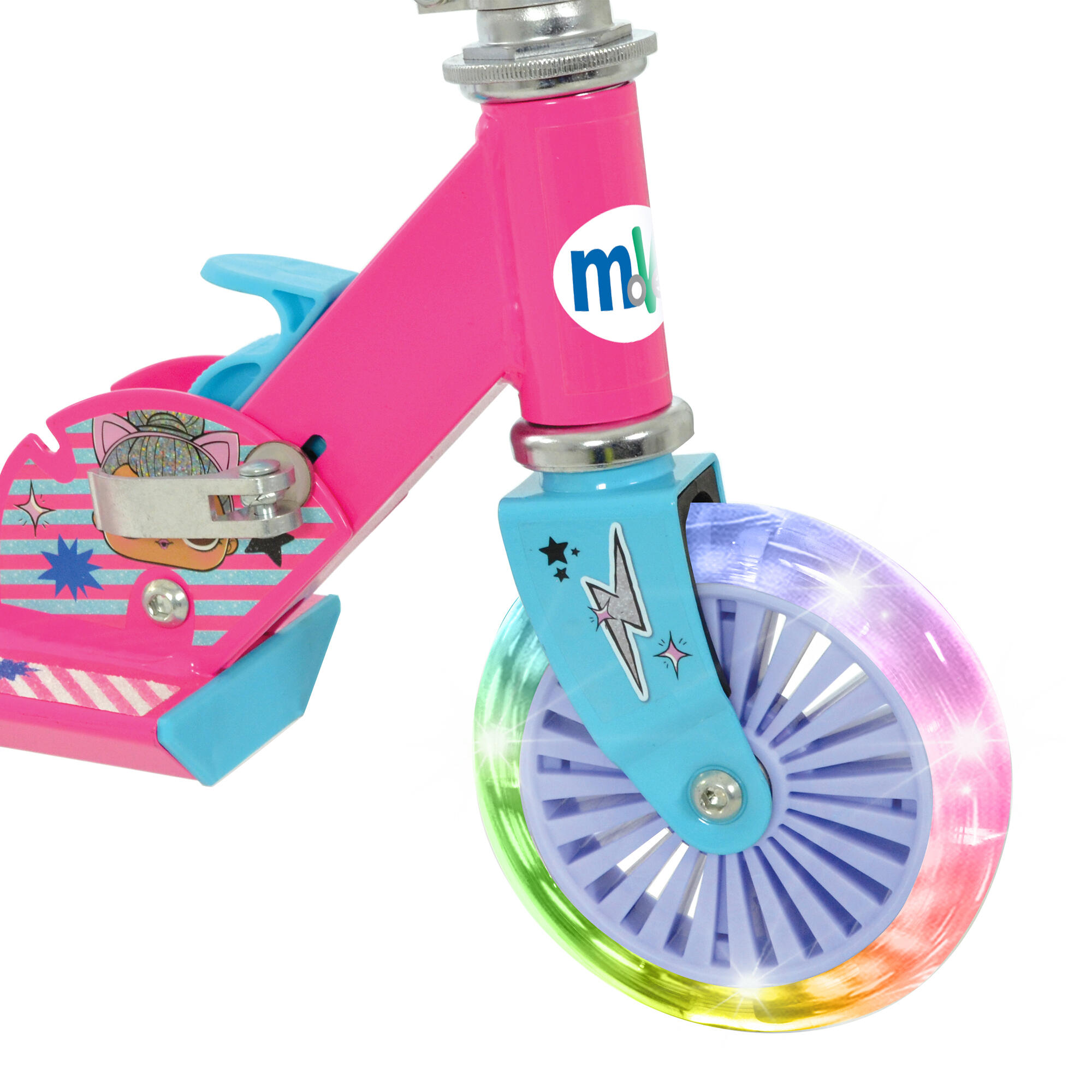 MoVe LOL Surprise Folding Inline Scooter with Light Up Wheels LOL SURPRISE Decathlon