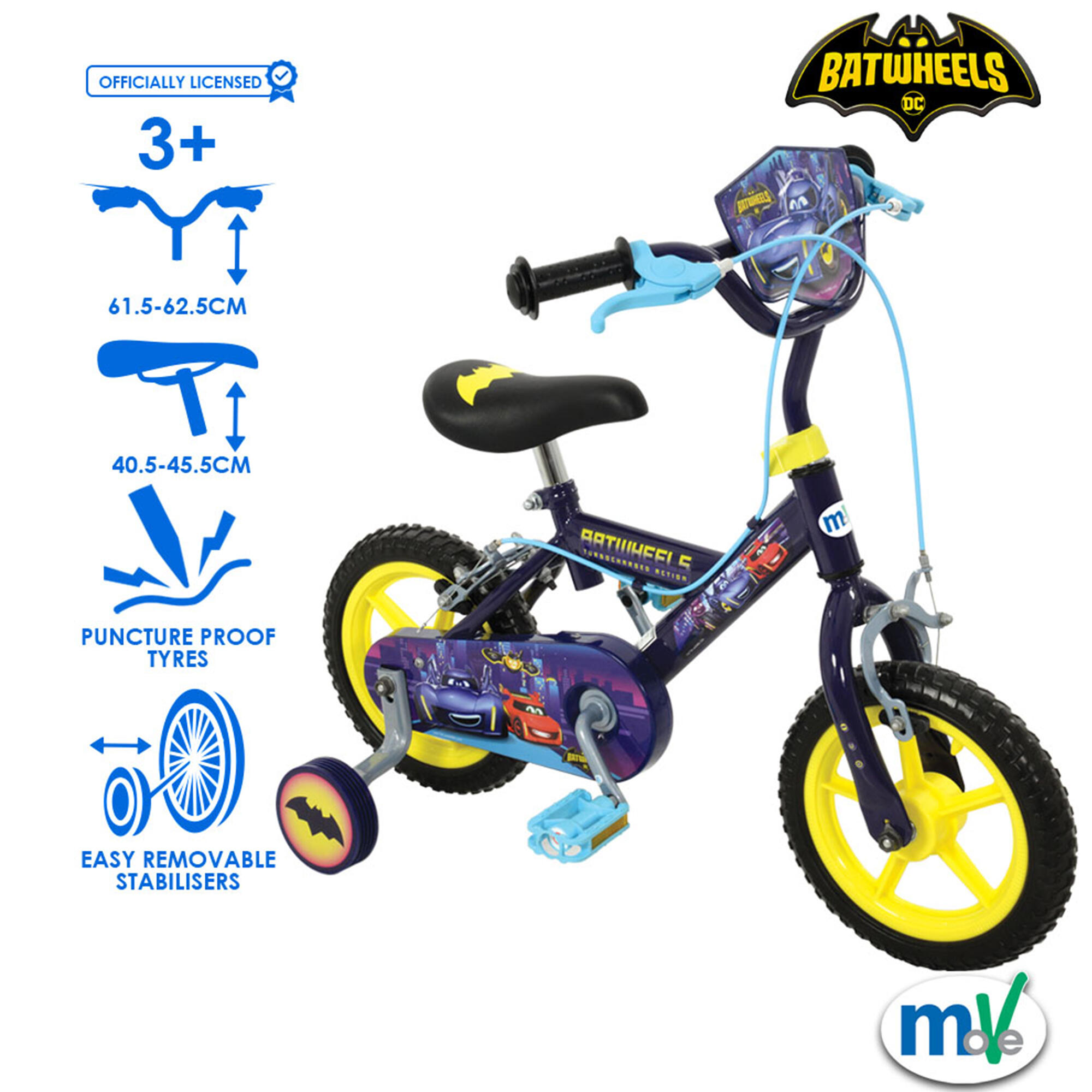 MoVe Batwheels My First 12 Bike BATMAN Decathlon