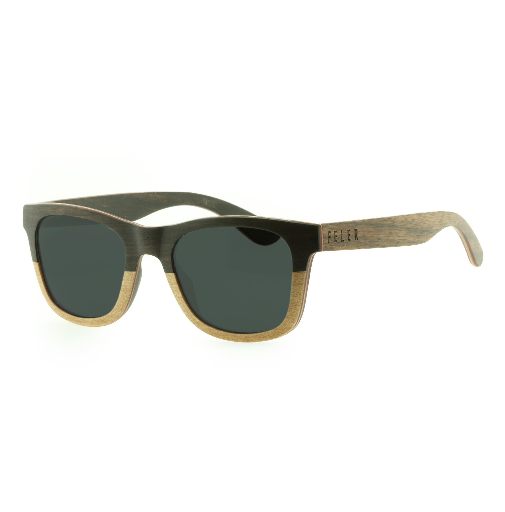 Feler houten zonnebril: handgemaakt en gepolariseerd FELER | Decathlon
