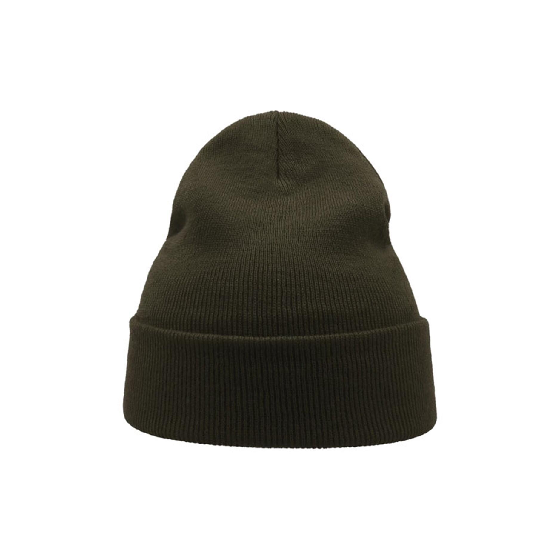Wind Double Skin Beanie With Turn Up (Olive) ATLANTIS | Decathlon