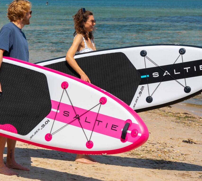 SALTIE FUSION-X All ROUND PADDLE BOARD - PINK SALTIE | Decathlon