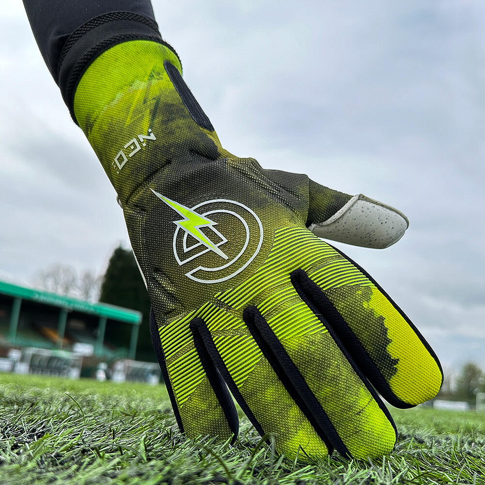 Keeper iD Goalproof ENERGY Junior Goalkeeper Gloves KEEPER ID | Decathlon