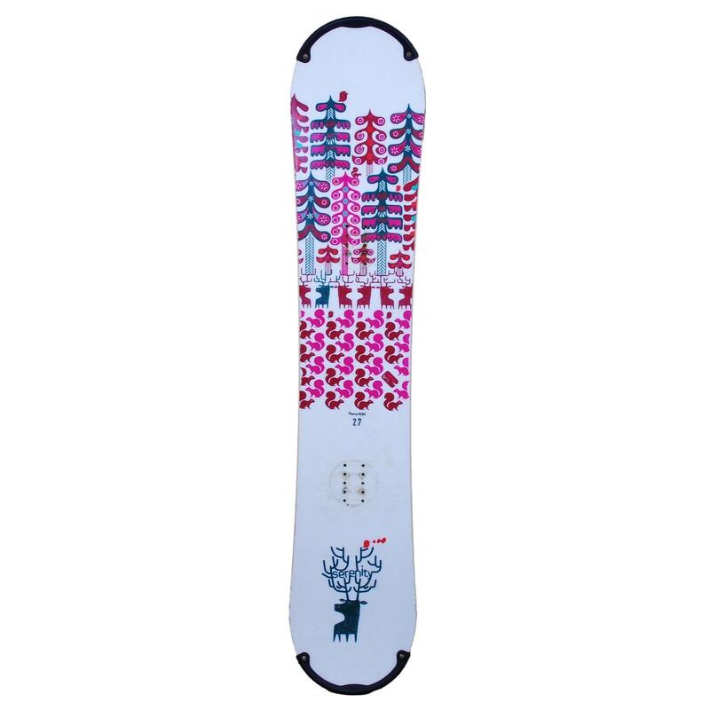 RECONDITIONNE - Snowboard Wedze Serenity + Fixation Coque - ETAT ...
