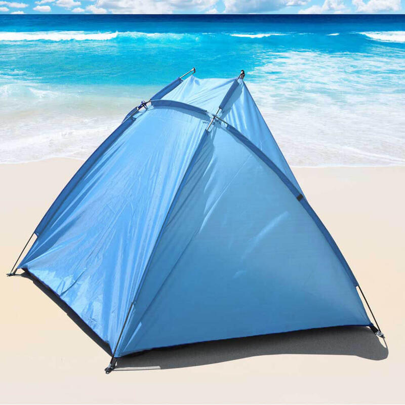 TIMELESS TOOLS - Cort semi-deschis 220*110*110 cm, albastru | Decathlon