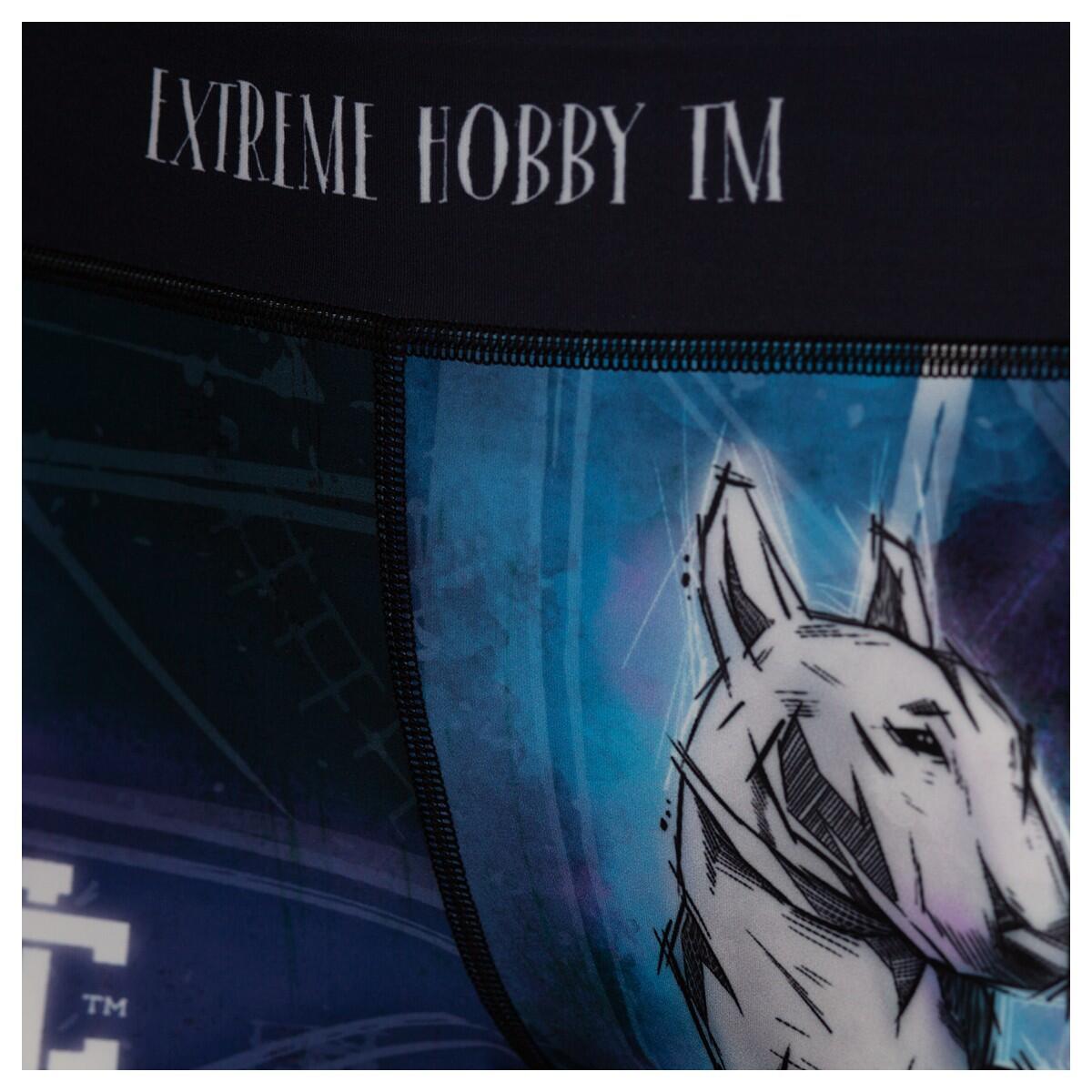 Sportshort voor dames yoga & fitness EXTREME HOBBY BULL TERRIER EXTREME HOBBY | Decathlon