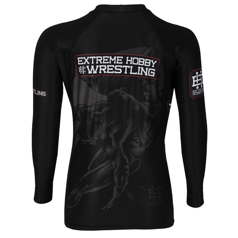 Rashguard à manches longues pour enfants MMA EXTREME HOBBY WRESTLING ...