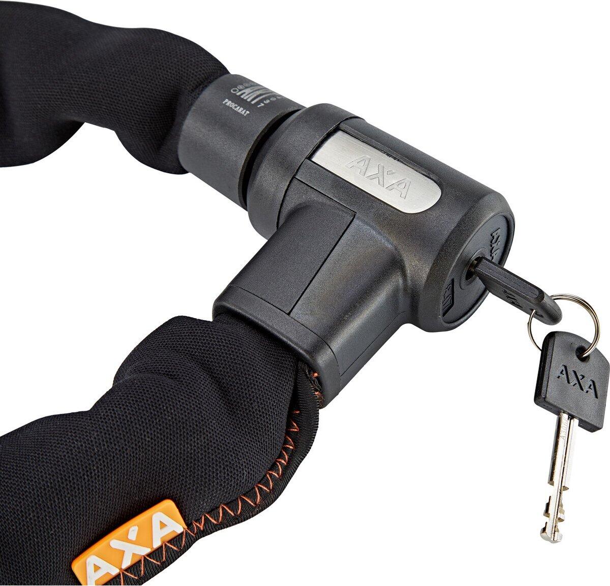 Axa ProCarat+ 105 cm ART4 heavy-duty chain lock — black. AXA | Decathlon