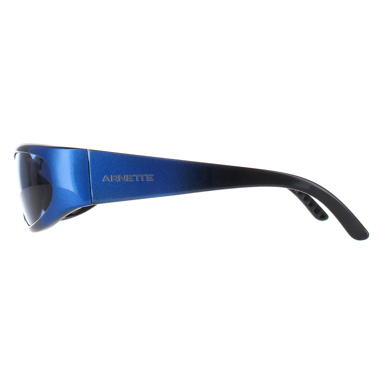 Arnette Oval Unisex Black Gradiant Metal Blue Dark Blue AN4302 Catfish ...