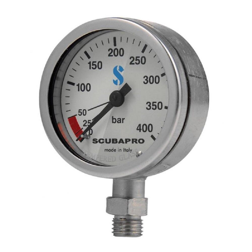 White Pressure Gauge Capsule 52mm