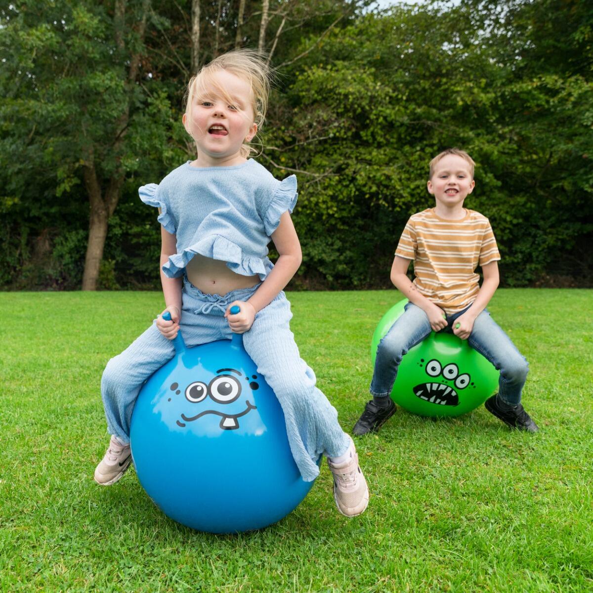 Jump n Bounce Kids Jump N Bounce Hopper 50cm Diameter, Bouncing Ball ...
