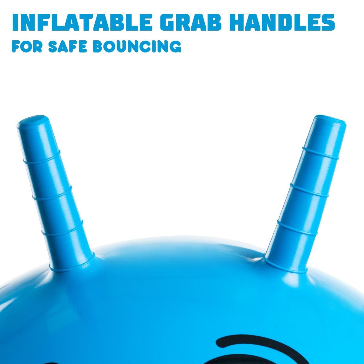 Jump n Bounce Kids Jump N Bounce Hopper 50cm Diameter, Bouncing Ball ...