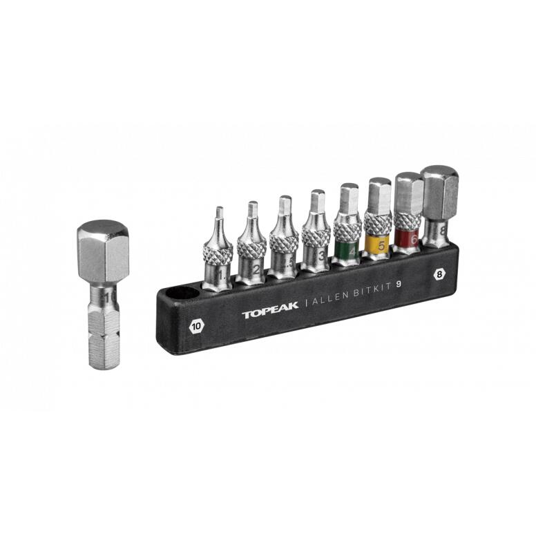 Topeak Inbus lange bit set Allen BitKit 9 TOPEAK | Decathlon