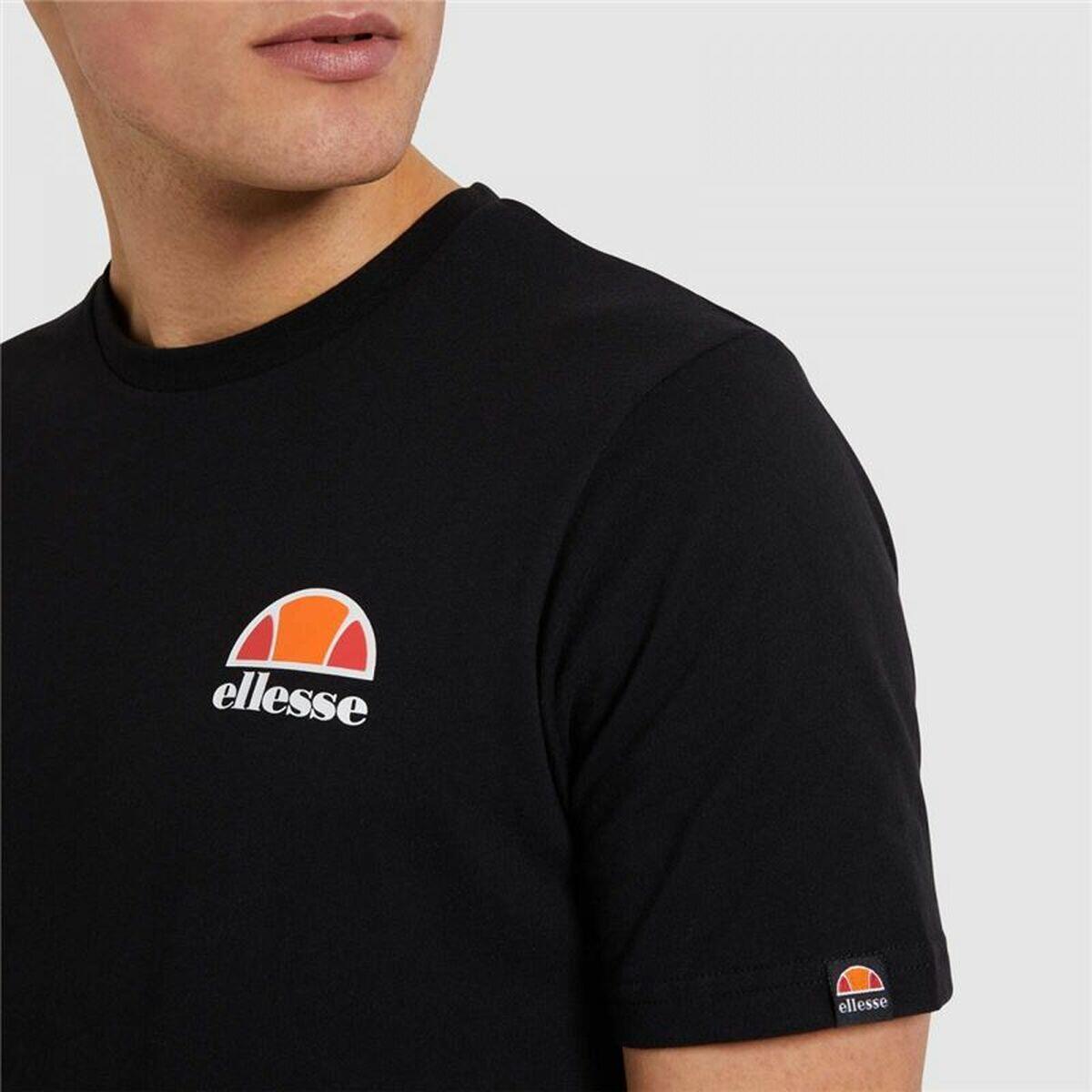 Herren Kurzarm-T-Shirt Ellesse Canaletto Schwarz | Decathlon