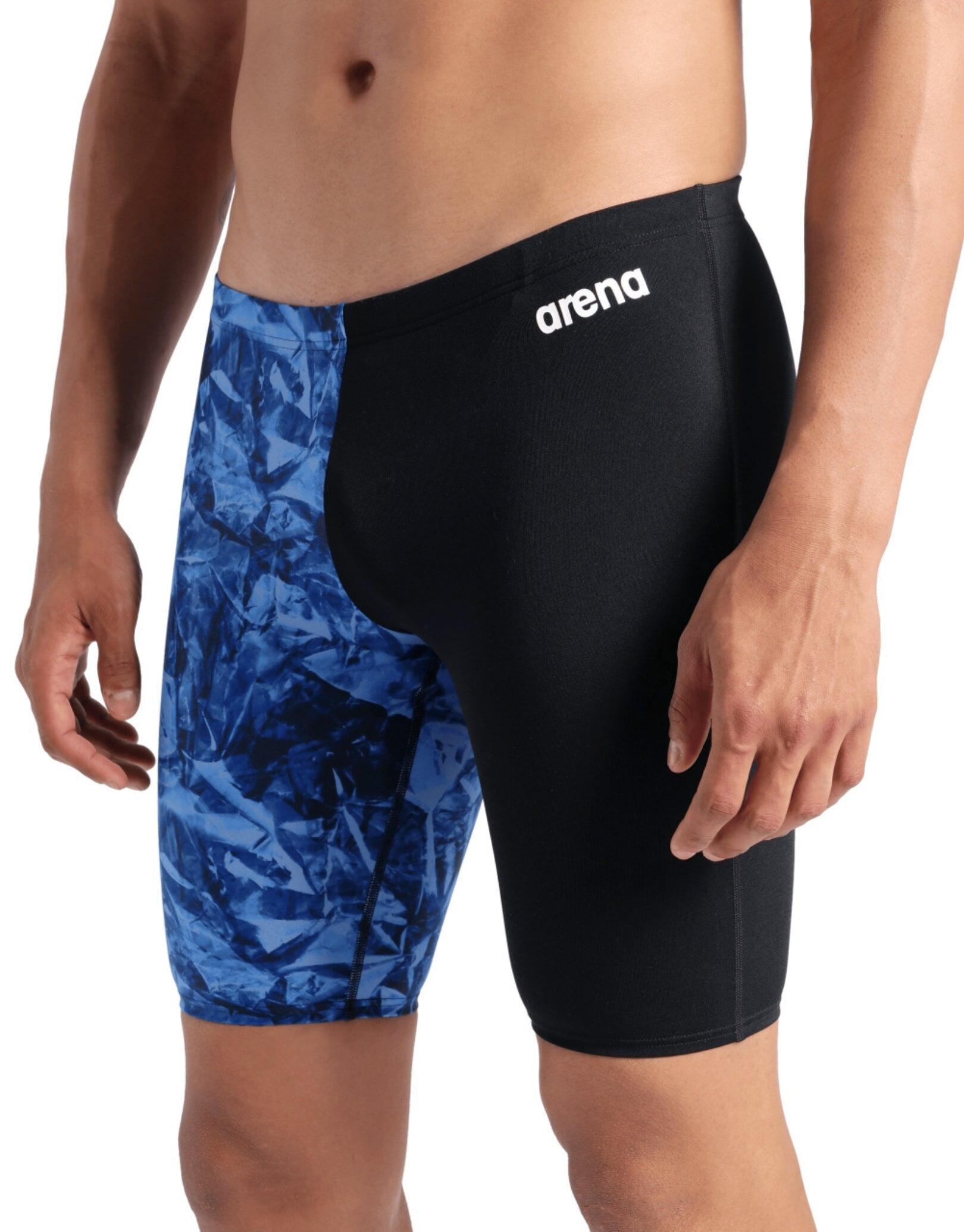 Arena Crackle Swim Jammer - Black/Team Royal ARENA | Decathlon
