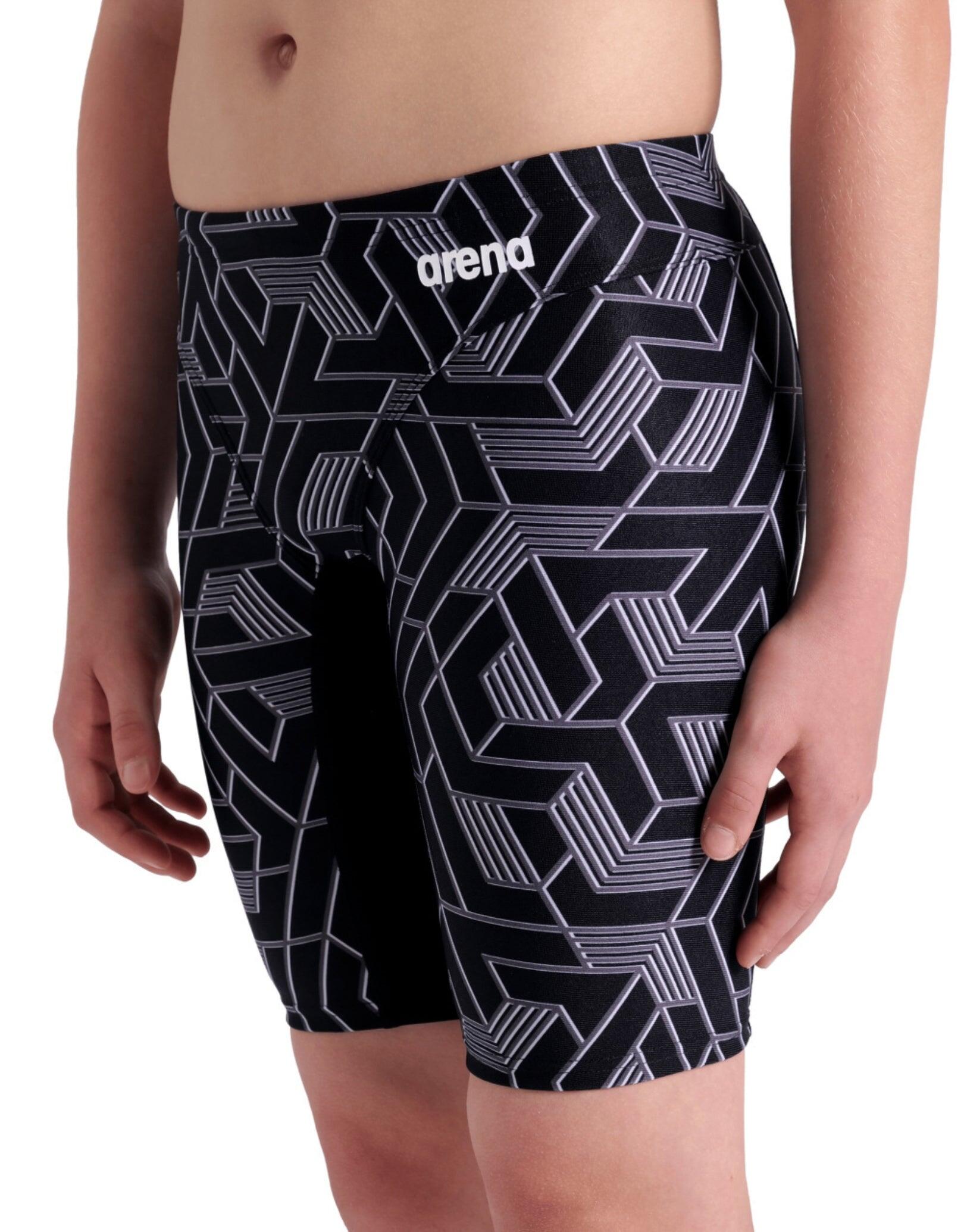 Arena Boys Escape Swim Jammer - Black/Team ARENA | Decathlon