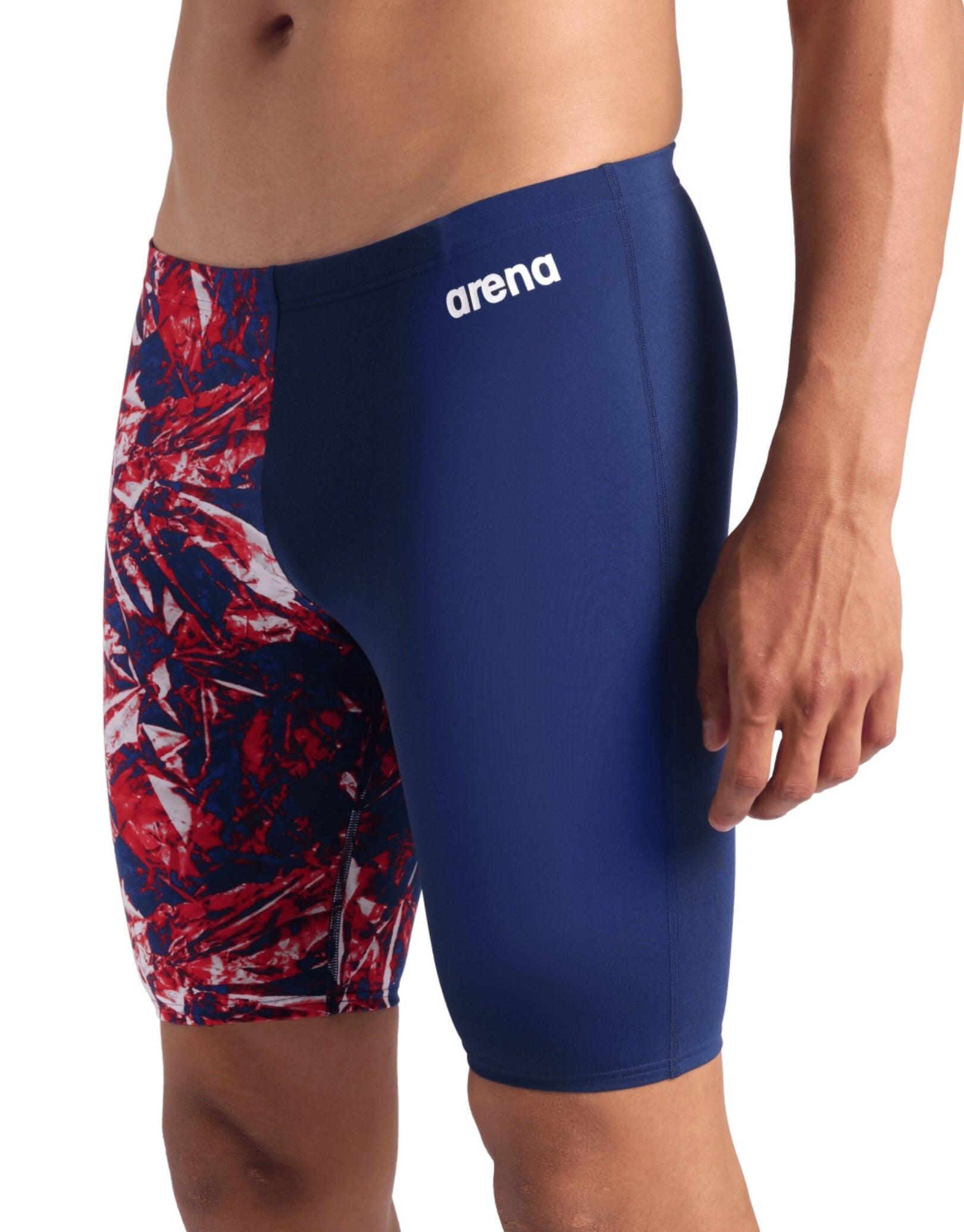 Arena Crackle Swim Jammer - Navy/Team Red ARENA | Decathlon