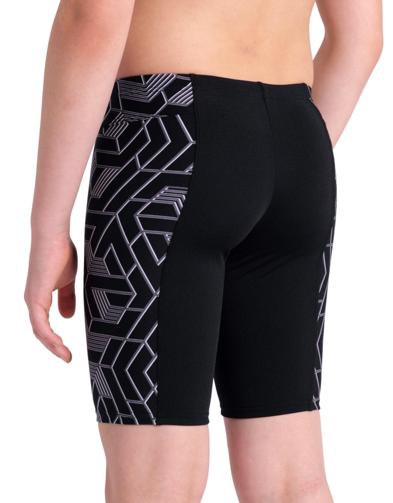 Arena Boys Escape Swim Jammer - Black/Team ARENA | Decathlon