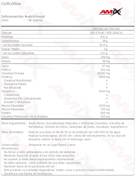 Cellu-Max Nitro Shot - 1,8 kg citroen Amix Nutrition | Decathlon